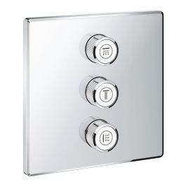 Grohe 29127000 SmartControl Triple Volume Control Trim, squa