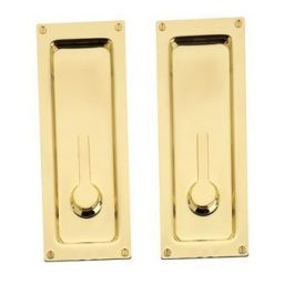 Baldwin 8570030, Sliding Door Passage 1-3/8" Door Lock in Polished ...