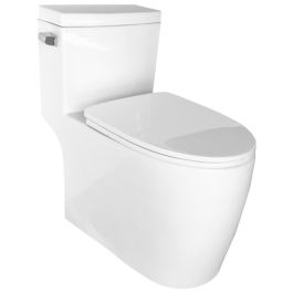 Emory and Bond EB23042 Westfield Elongated One-Piece Toilet 1.28 GPF ...