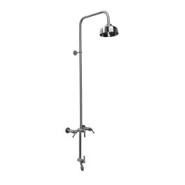 Outdoor Shower Company WMHC-445-HB-SS Wall Mount Hot & Cold Shower ...